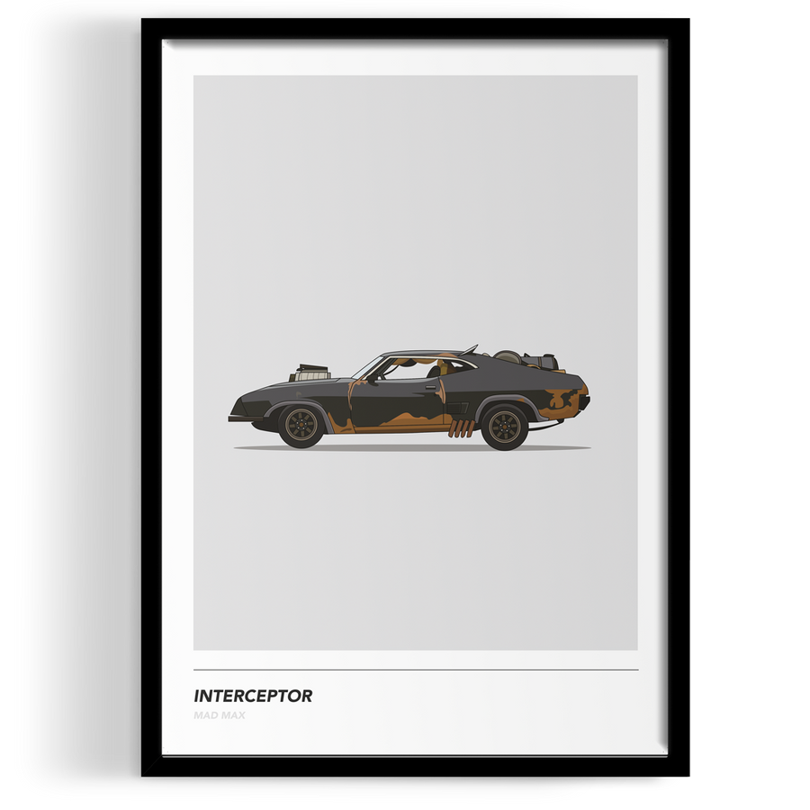 Inspired By Interceptor Wall Art – T.CROWE™